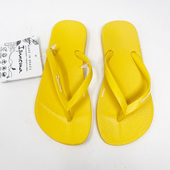 Ipanema | Shoes | Ipanema Kids Size 3 Yellow Thong Flip Flop Sandals ...